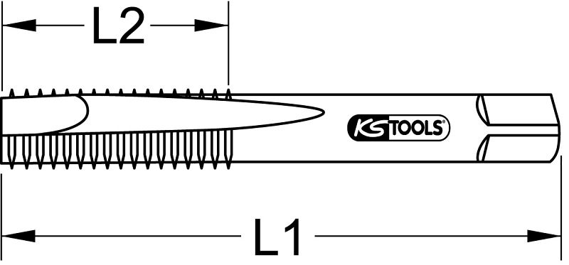 KS Tools Jeu de tarauds manuels HSS CO M M16x23 pièces 331.2160 acheter à bas prix | PROFISHOP.fr