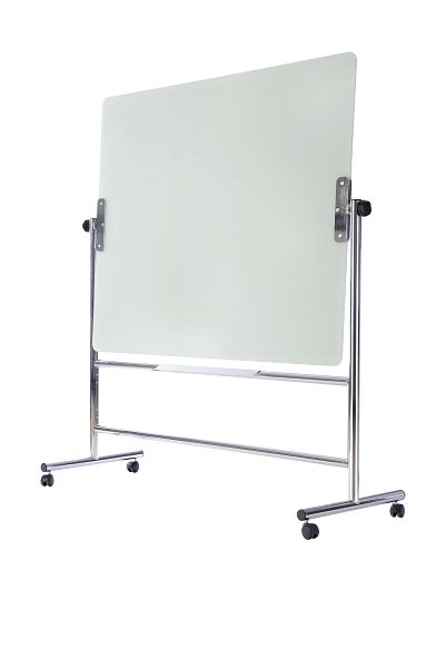 Bi-Office Mobile Tableau de Verre Rotatif Magnétique 120x90cm GQR0350 ...