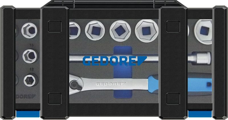 GEDORE jeu de clés à douilles 1/2" 15 pièces 3014347 acheter à bas prix ...