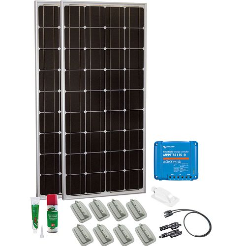 Kit caravane Phaesun Base Camp Easy MPPT SmartSolar 200 600418 acheter ...