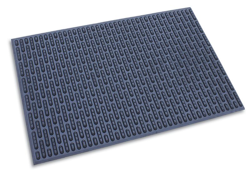 Tapis de soudage anti-fatigue Ergomat Softline noir pour salle blanche ...