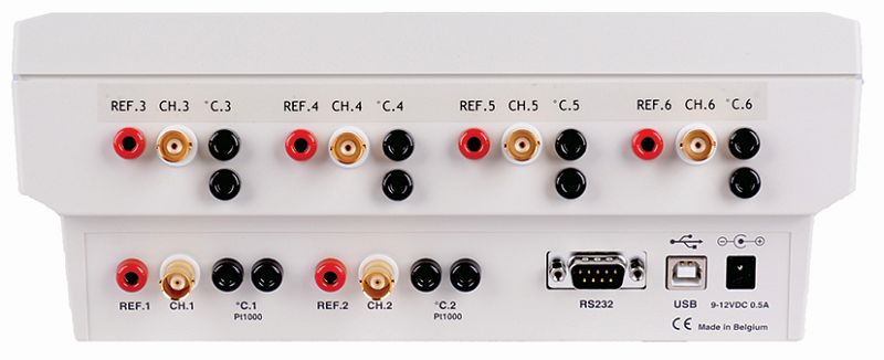 Consort C3040 - Compteur 6 canaux PH / EC / TDS / SAL / RES / IONEN ...